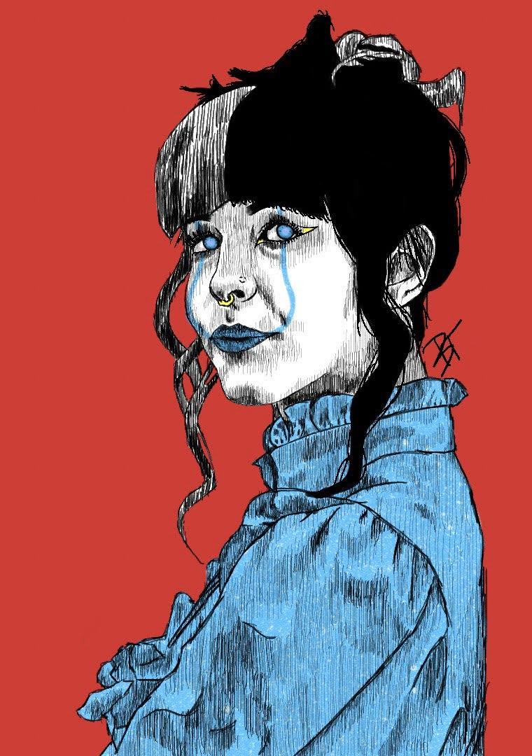 Comic Line Art Portrait - Artists&Clients