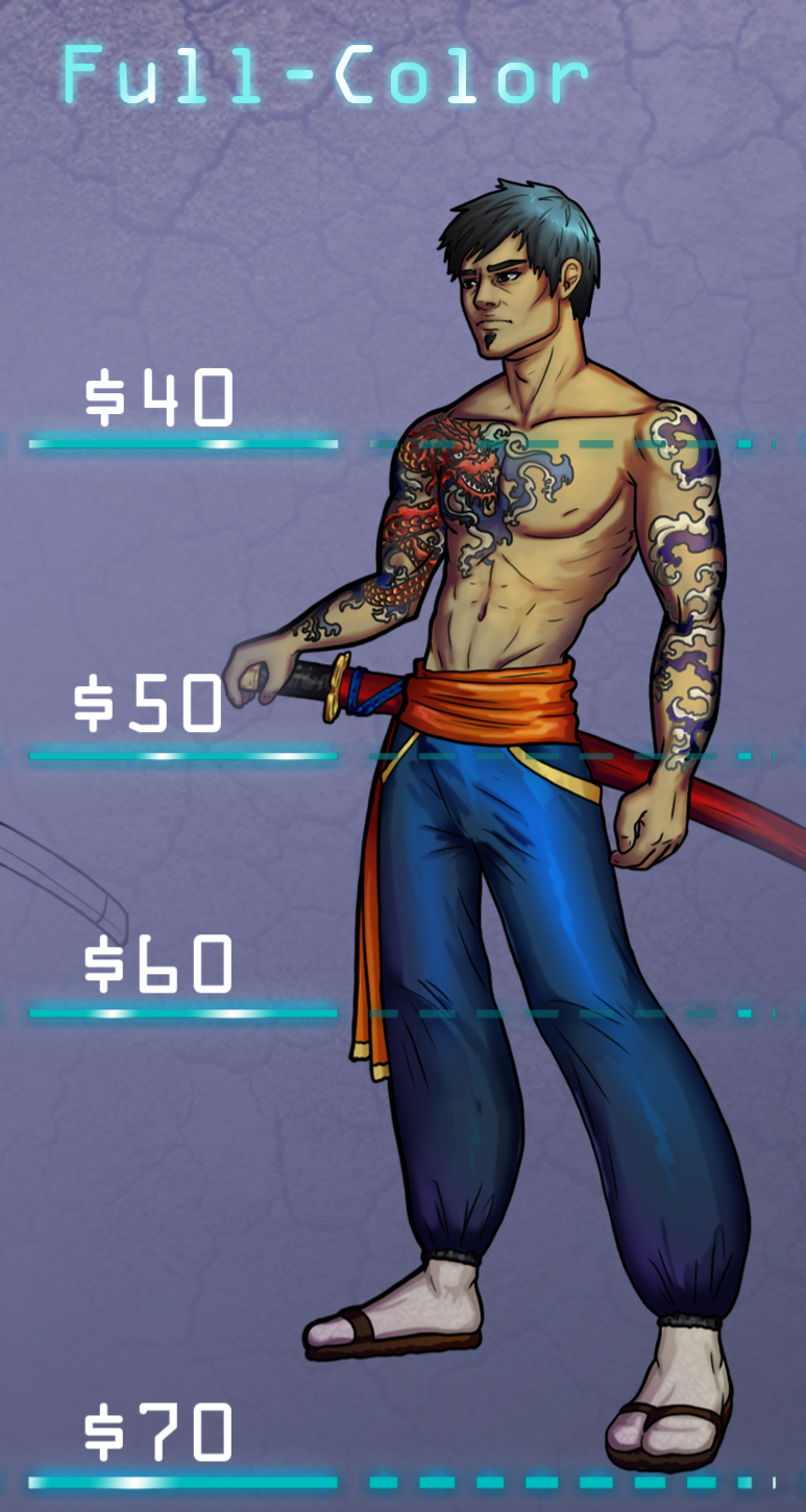 Full body character illustration - Artists&Clients