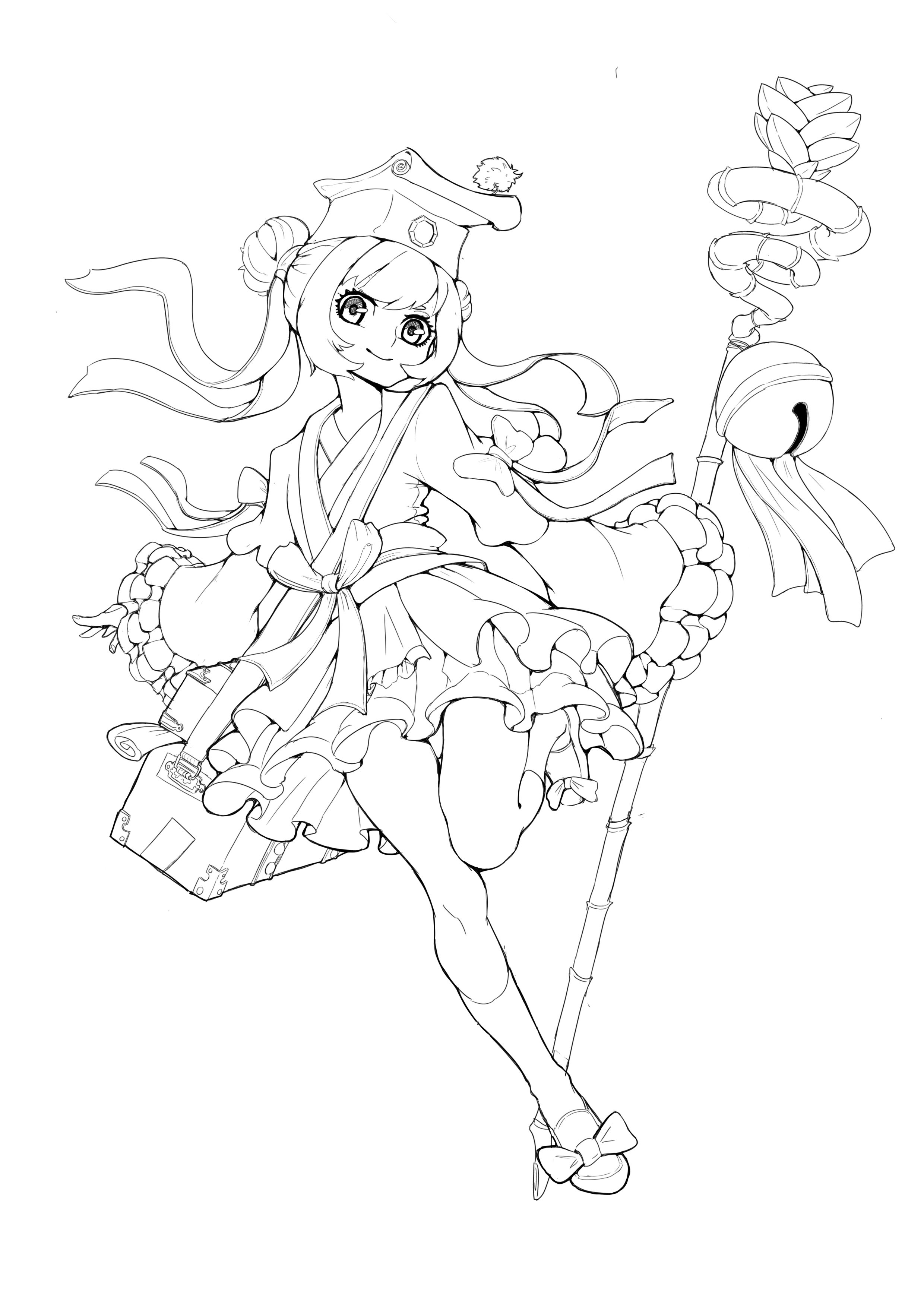 Line art full body - Artists&Clients