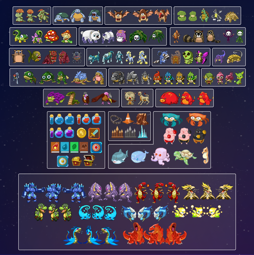 cute monster concept - Artists&Clients