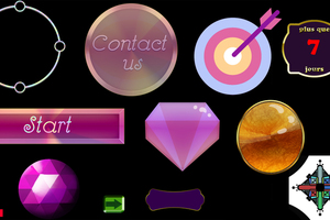 Visual Novel UI Design - Artists&Clients