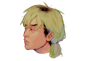 Colored Bust - Artists&Clients