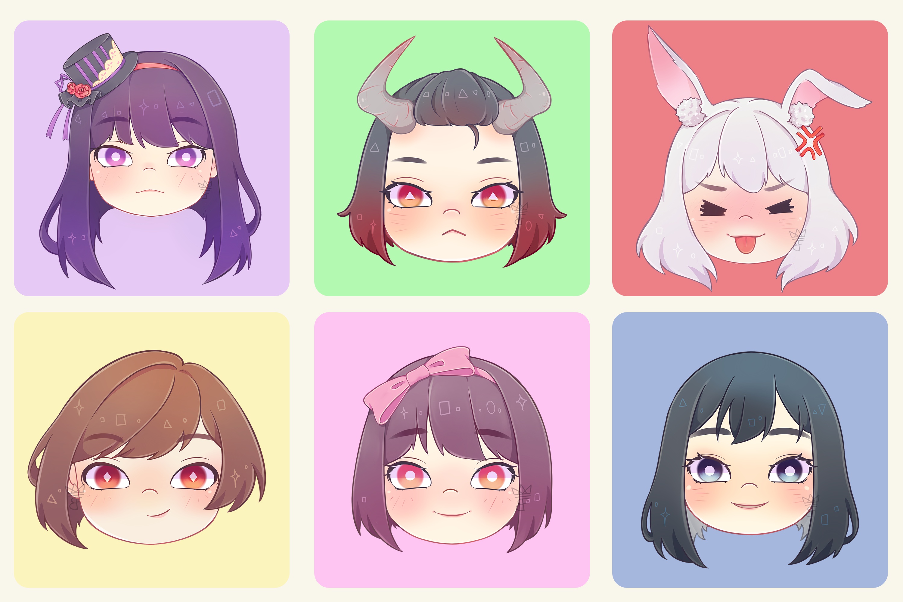 Cute Chibi Icon - Artists&Clients