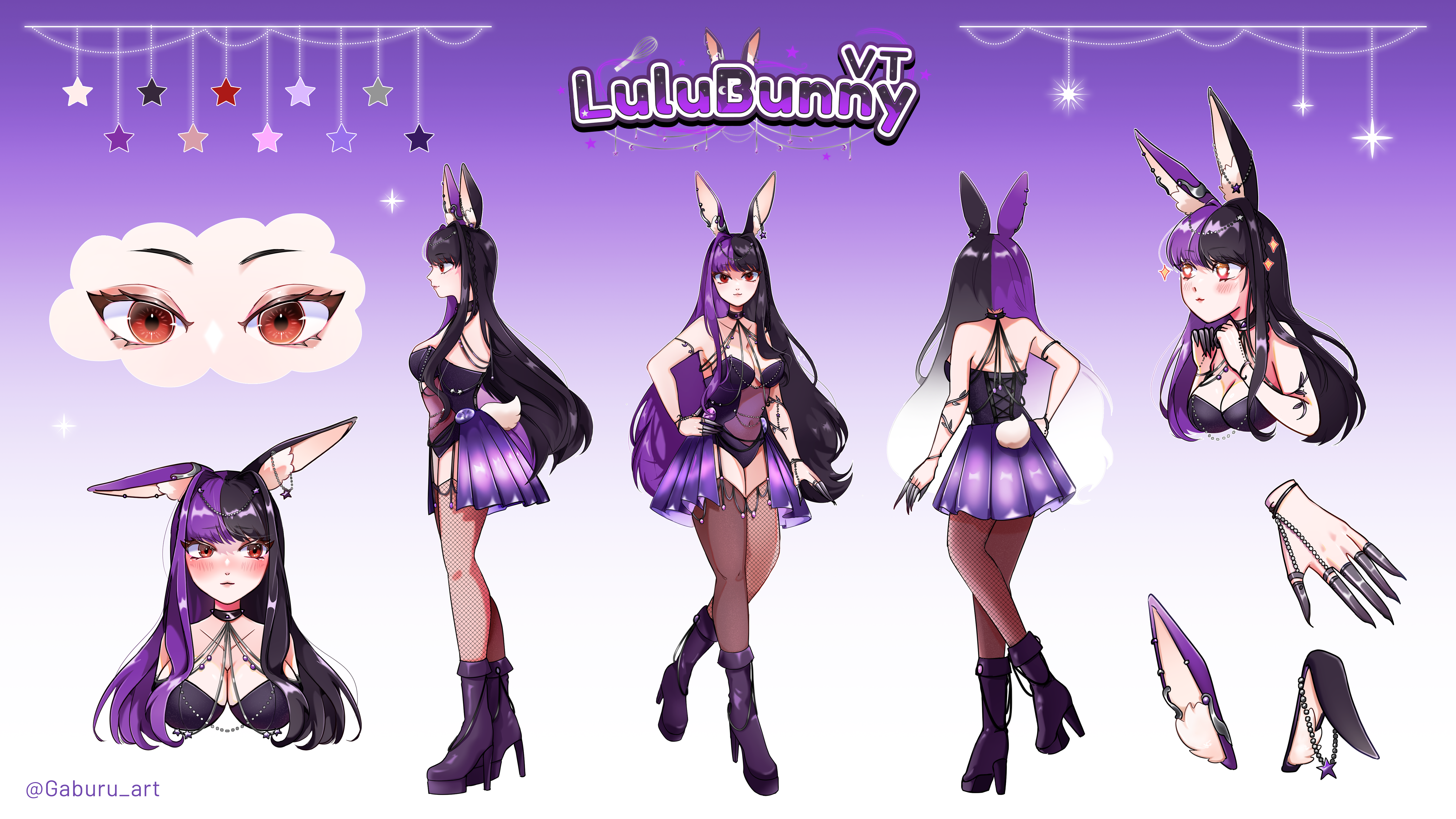 Character Reference Sheet Design - Artists&Clients