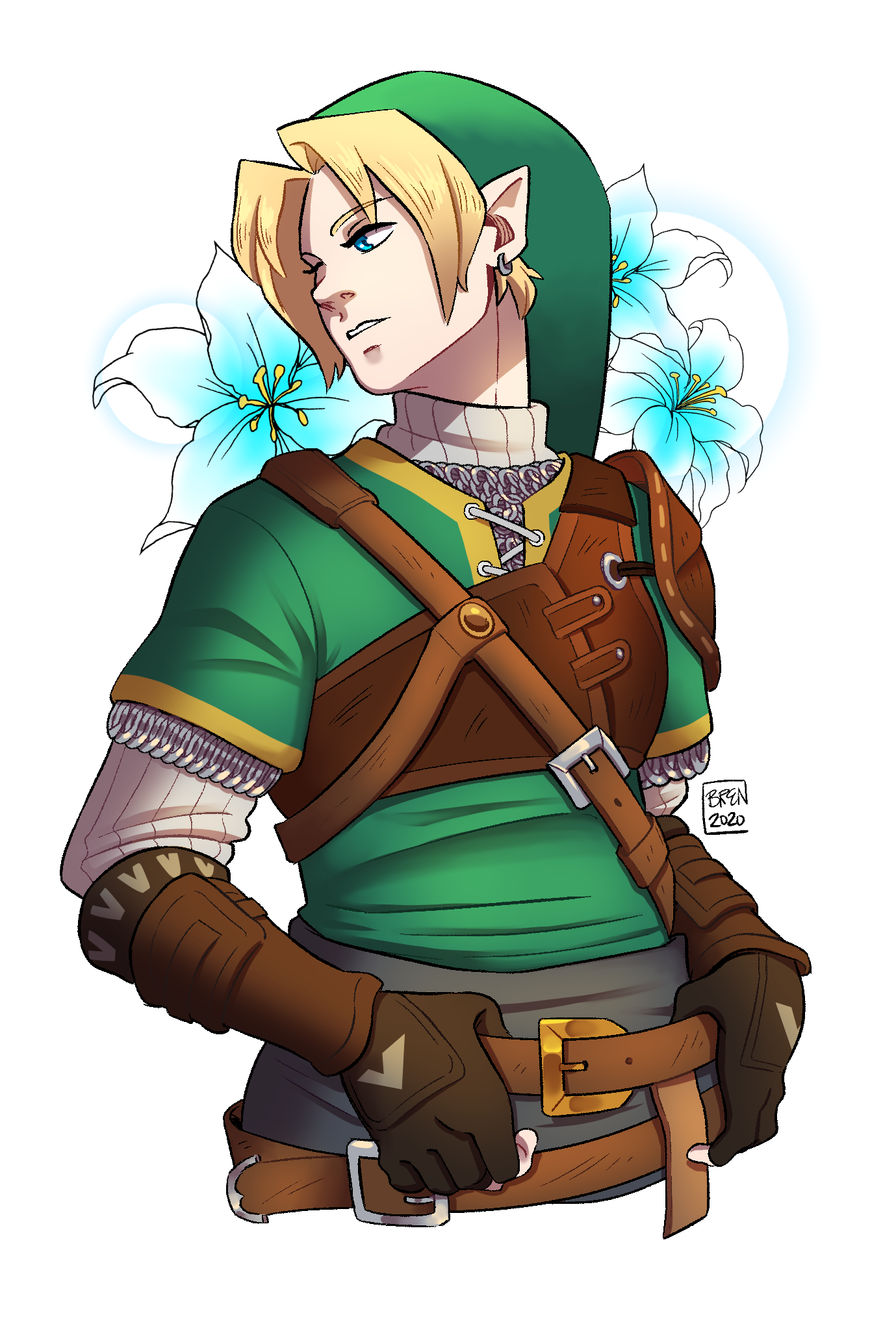 Waist-up Bust - Color with Shading - Artists&Clients