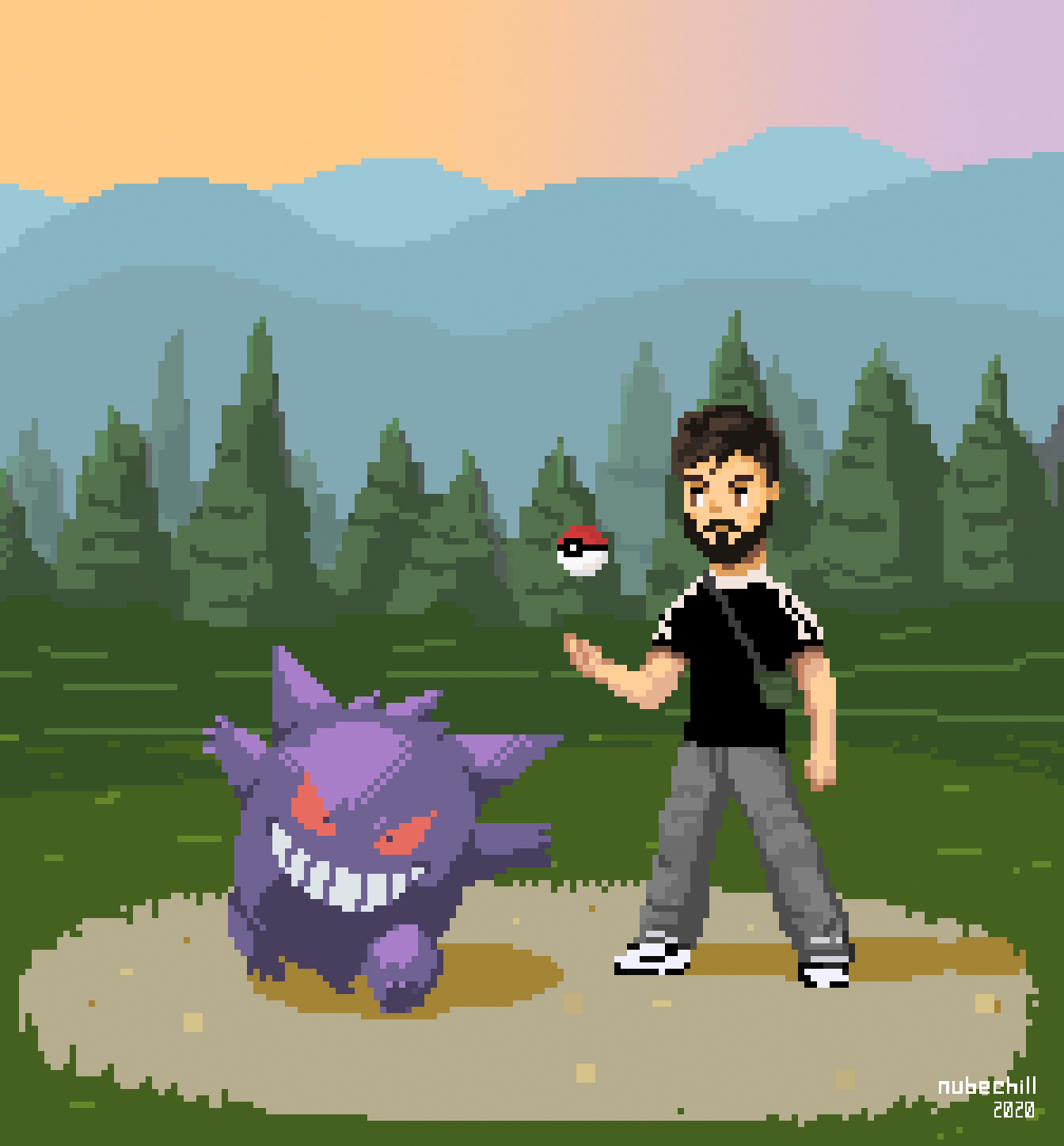 Custom character Pixel Art - Artists&Clients