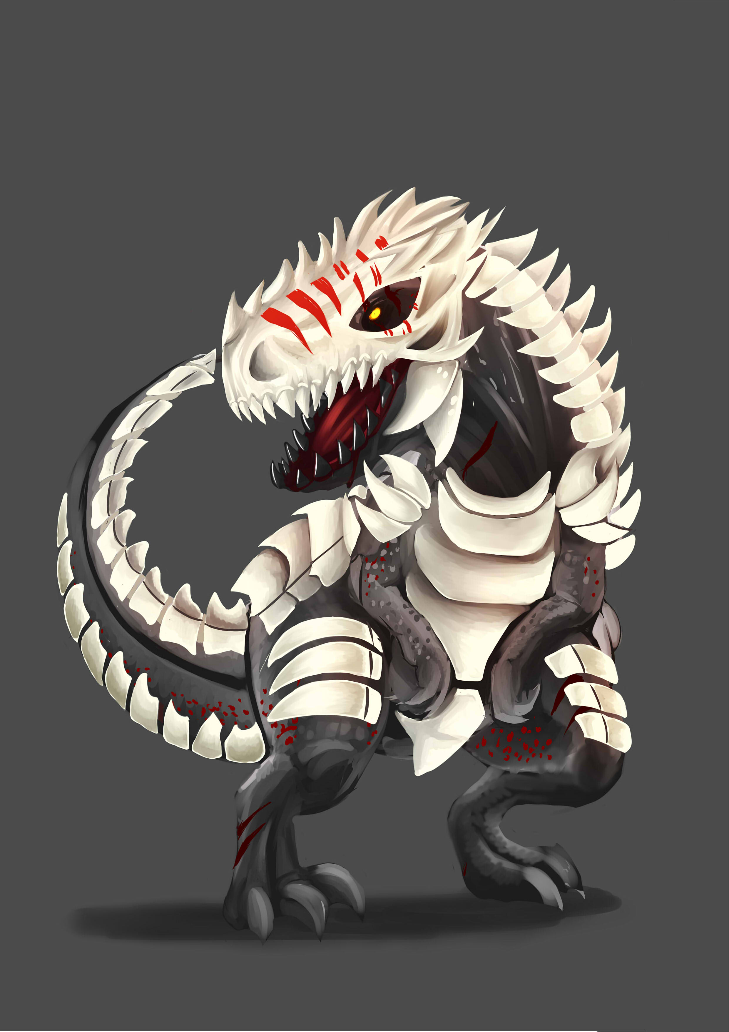 I will design a monster digitally - Artists&Clients