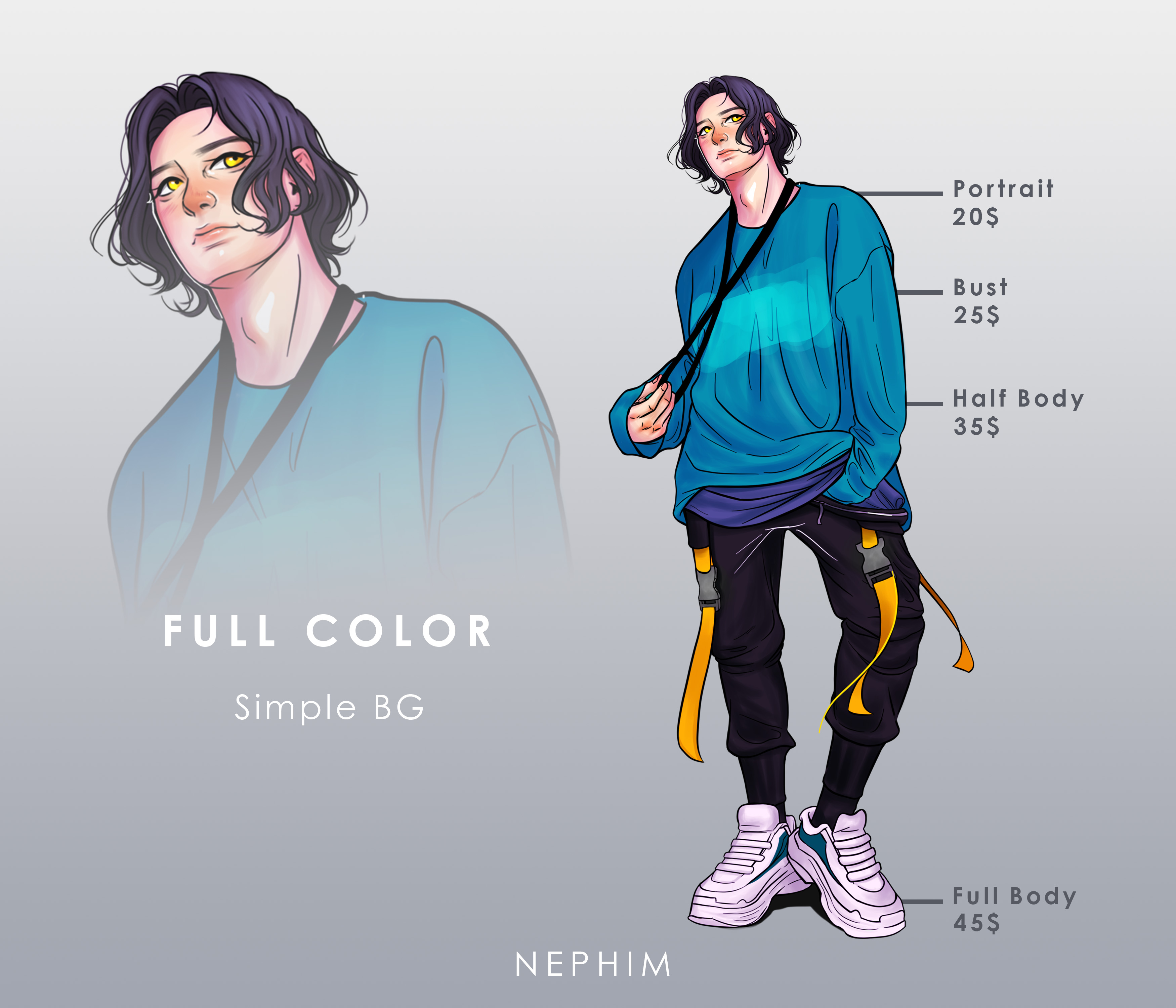 Full colored Manhwa Style - Artists&Clients