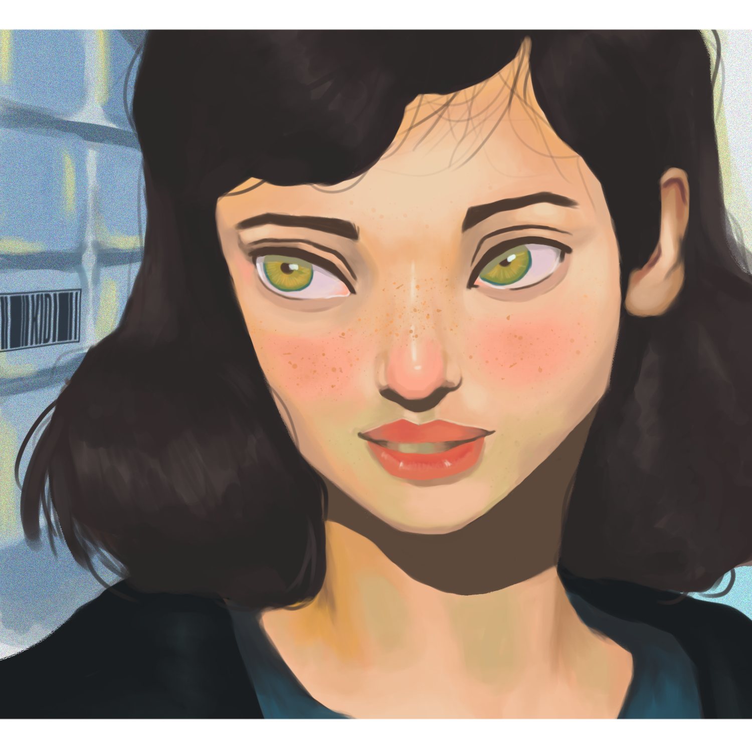 Colored portrait illustrations - Artists&Clients