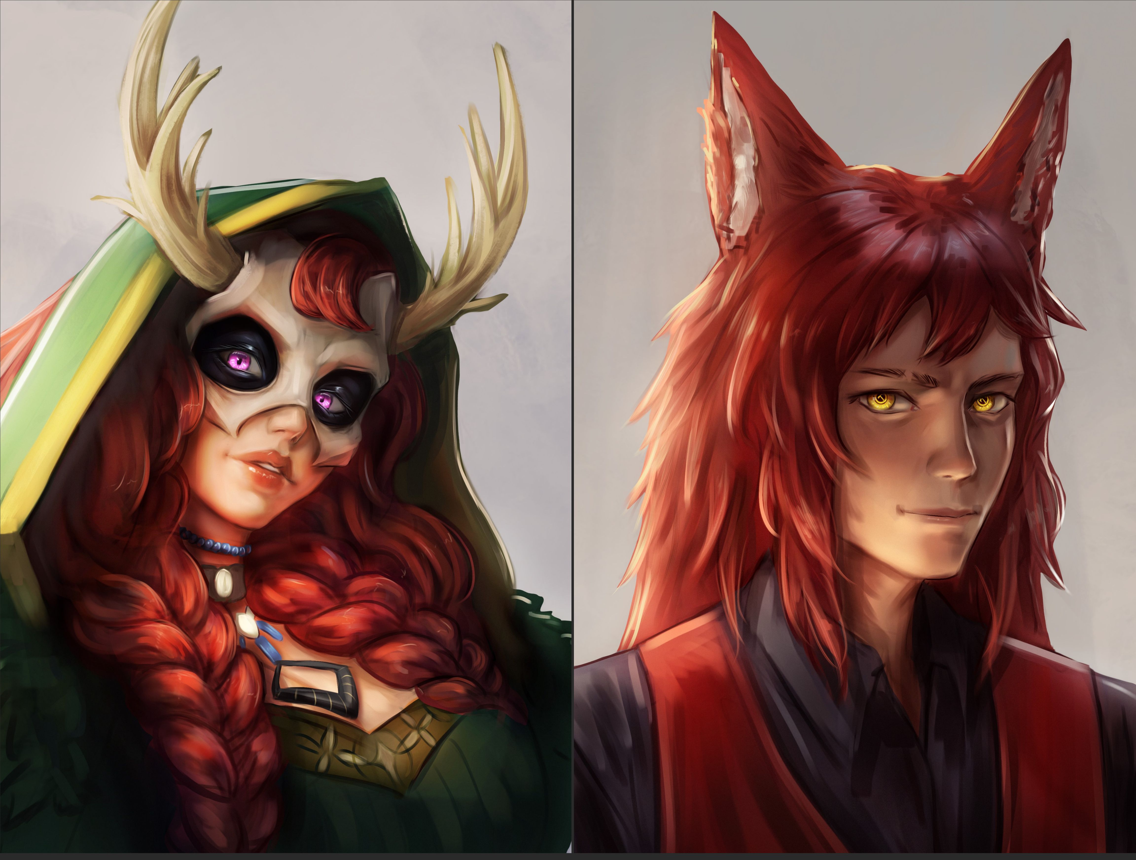 Fantasy DnD Portrait Detailed - Artists&Clients