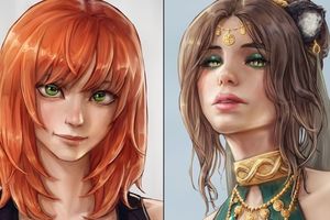 Half Body Character Detailed Illust - Artists&Clients