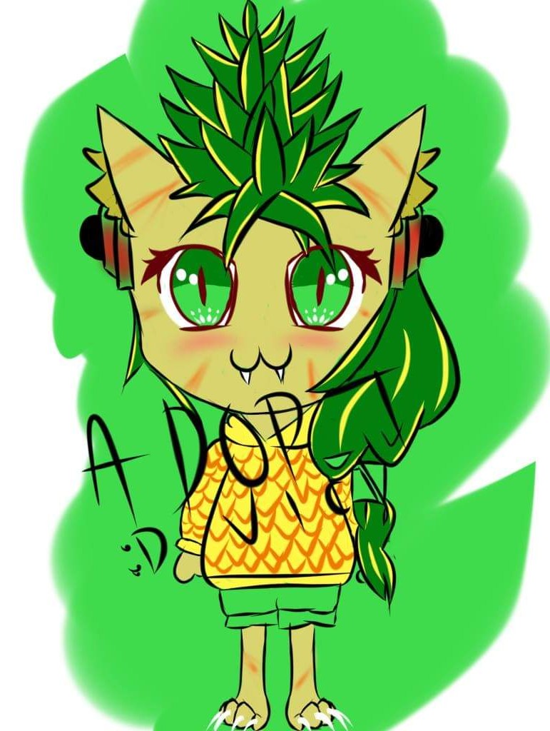 Cute cat furry Oc adoptable - Artists&Clients