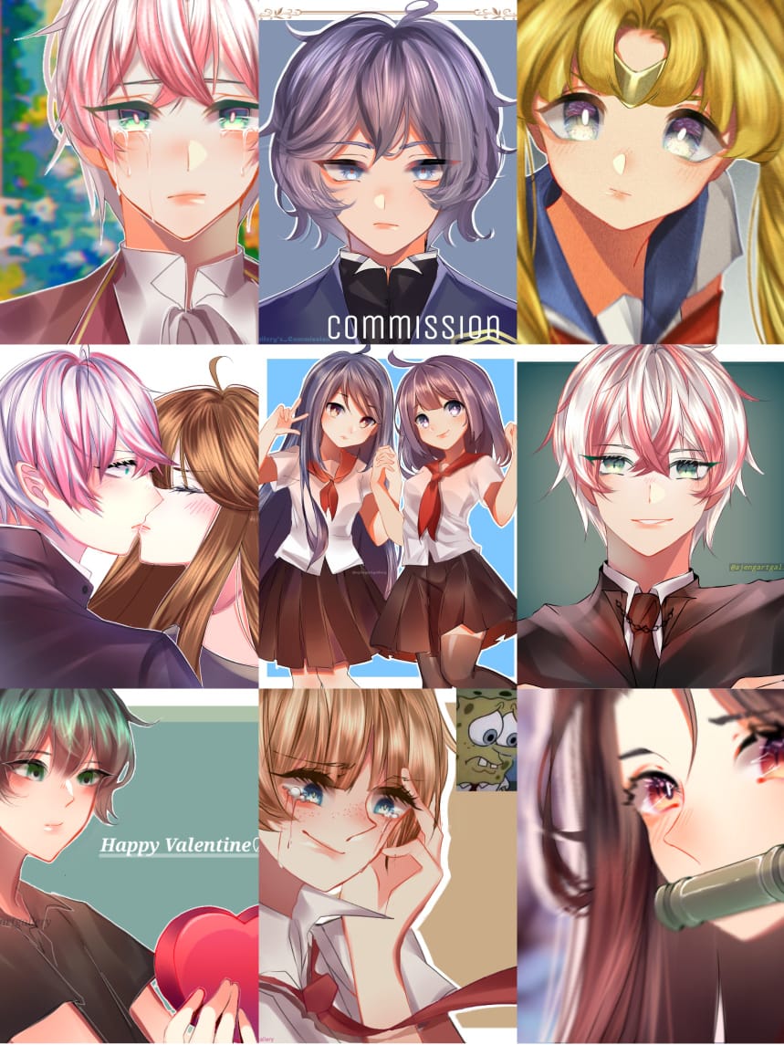 colored anime illustration - Artists&Clients