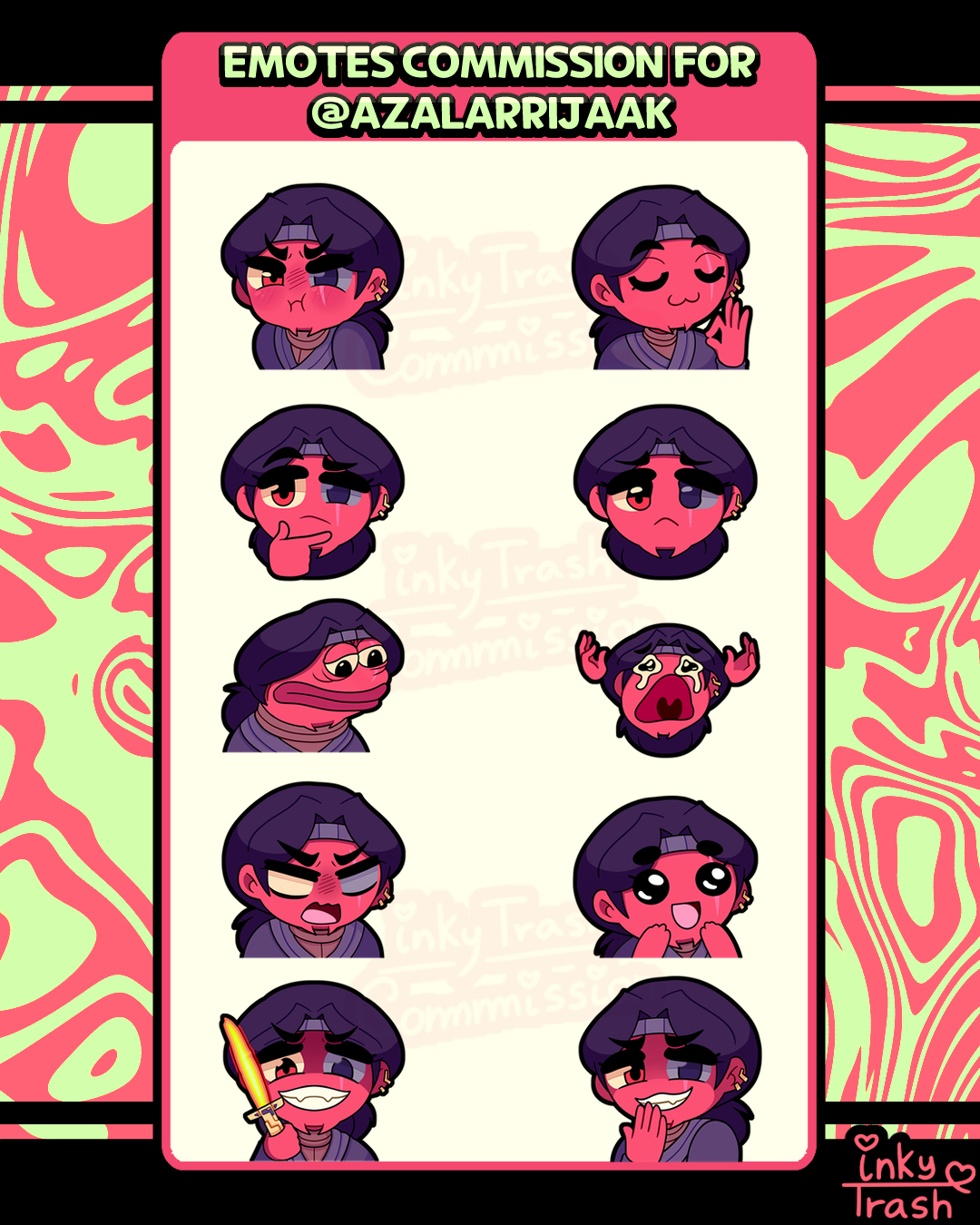 Twitch Emotes / Sub Badges - Artists&Clients