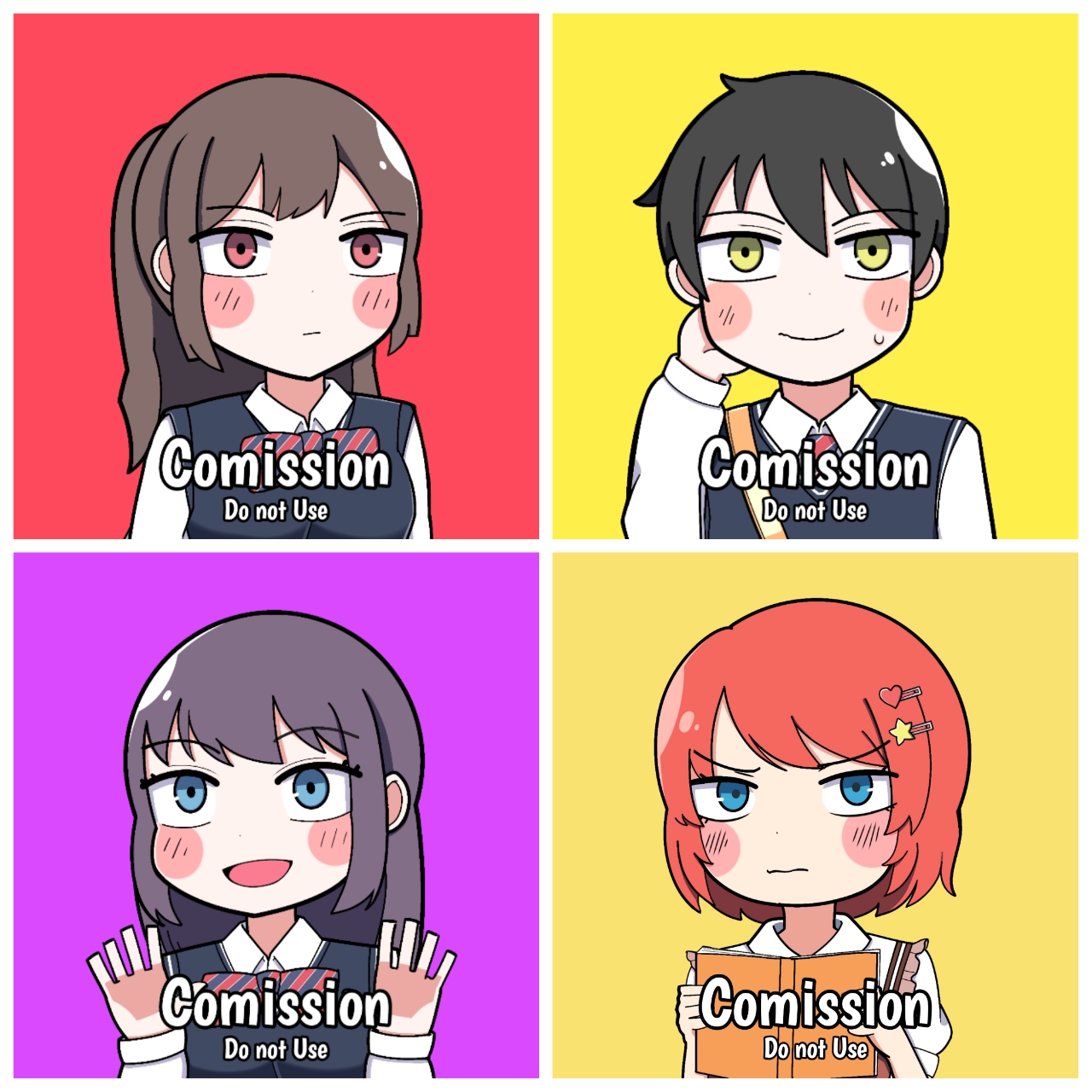 Cute Anime Chibi - ICON - Artists&Clients