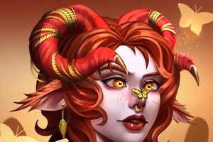 Colored Sketch Bust-Up - Artists&Clients