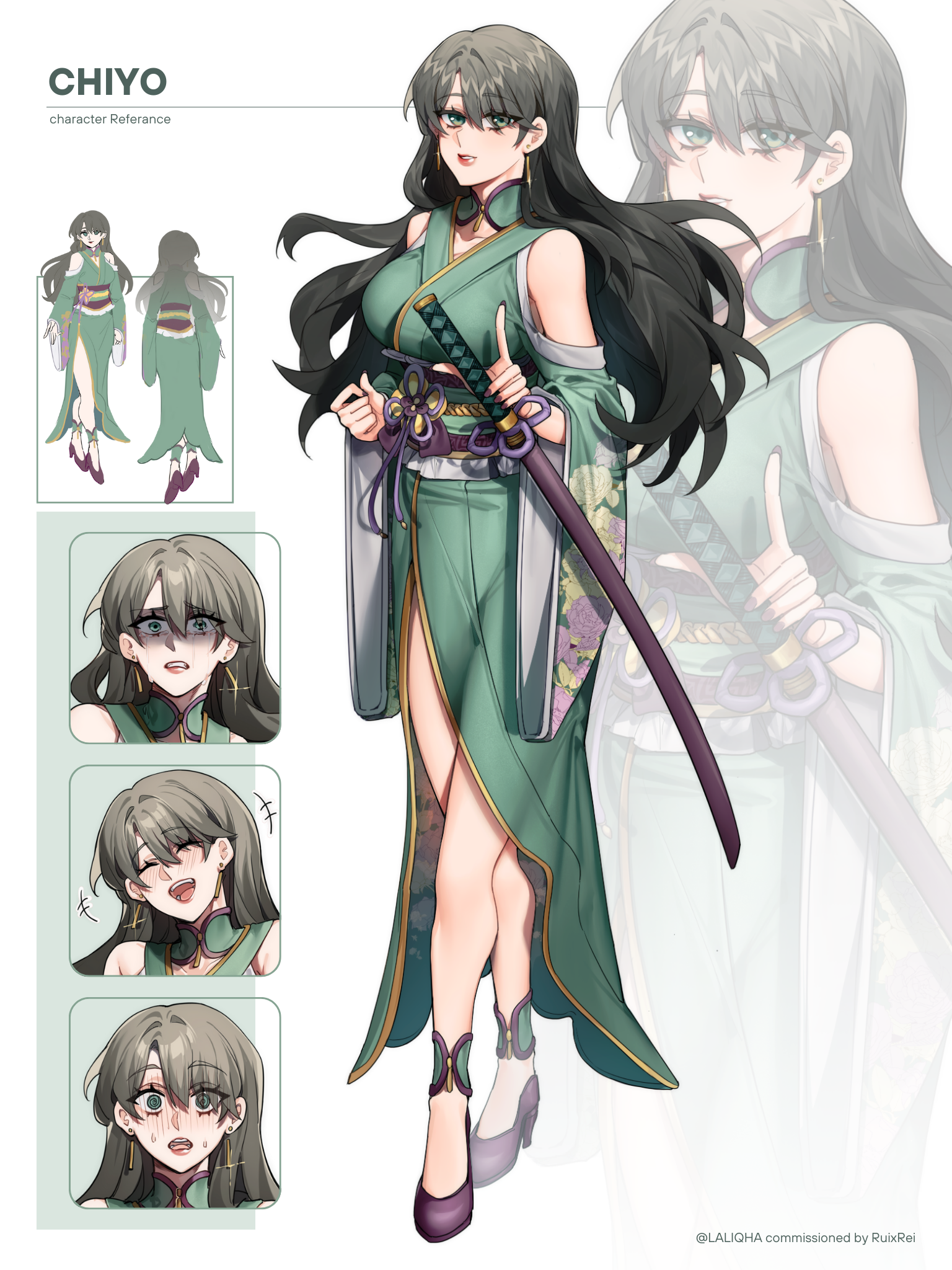 Character Sheet Commission - Artists&Clients