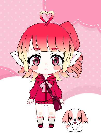 chibi 2d animation loop - Artists&Clients