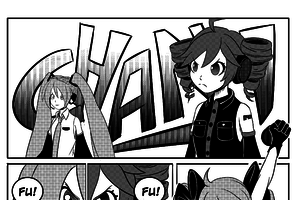 B/W Manga Page - Artists&Clients