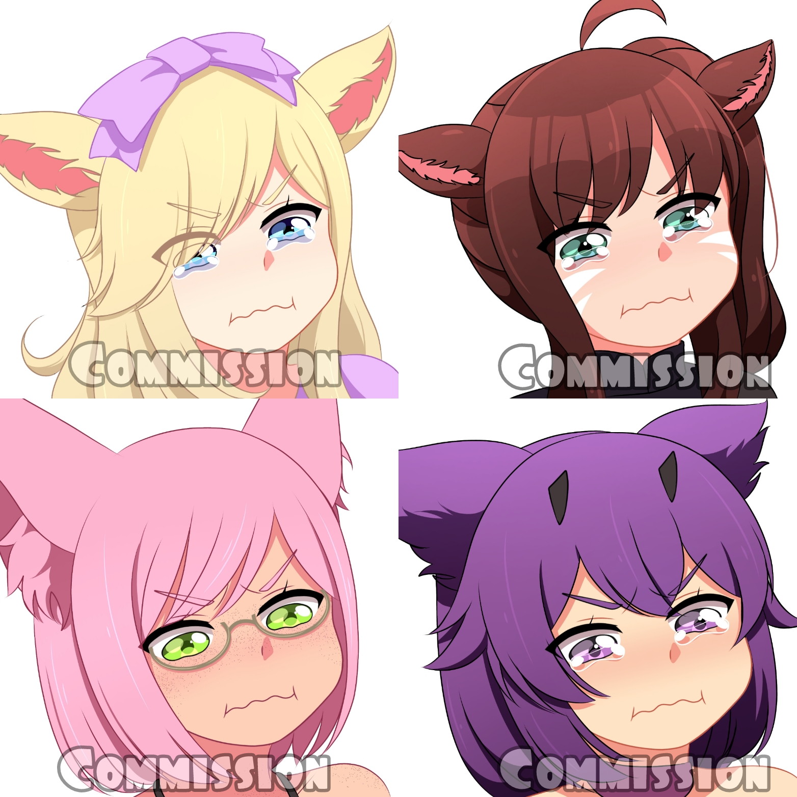 Your Character with Aqua face - Artists&Clients