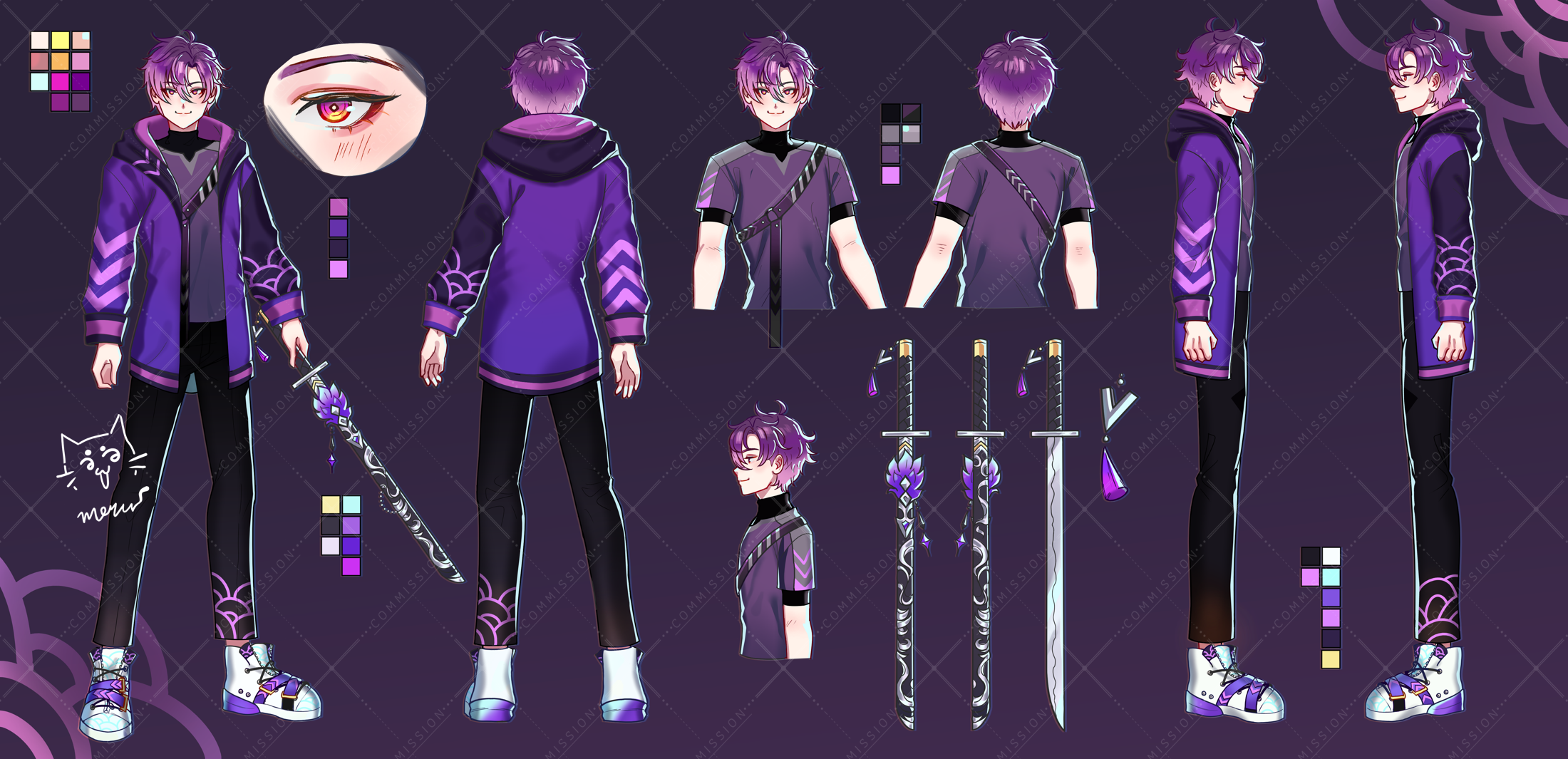 Vtuber Character Design - Artists&Clients