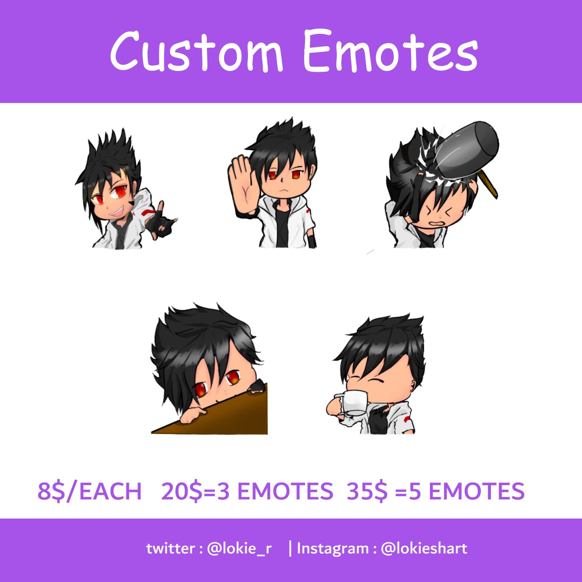 Custom Emotes - Artists&Clients