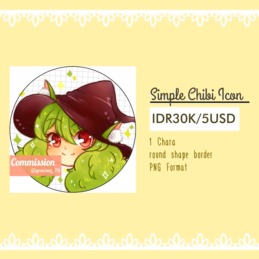 Simple Chibi Icon - Artists&Clients