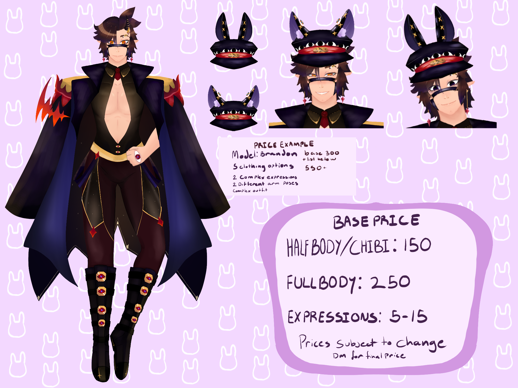 live 2d full body - Artists&Clients