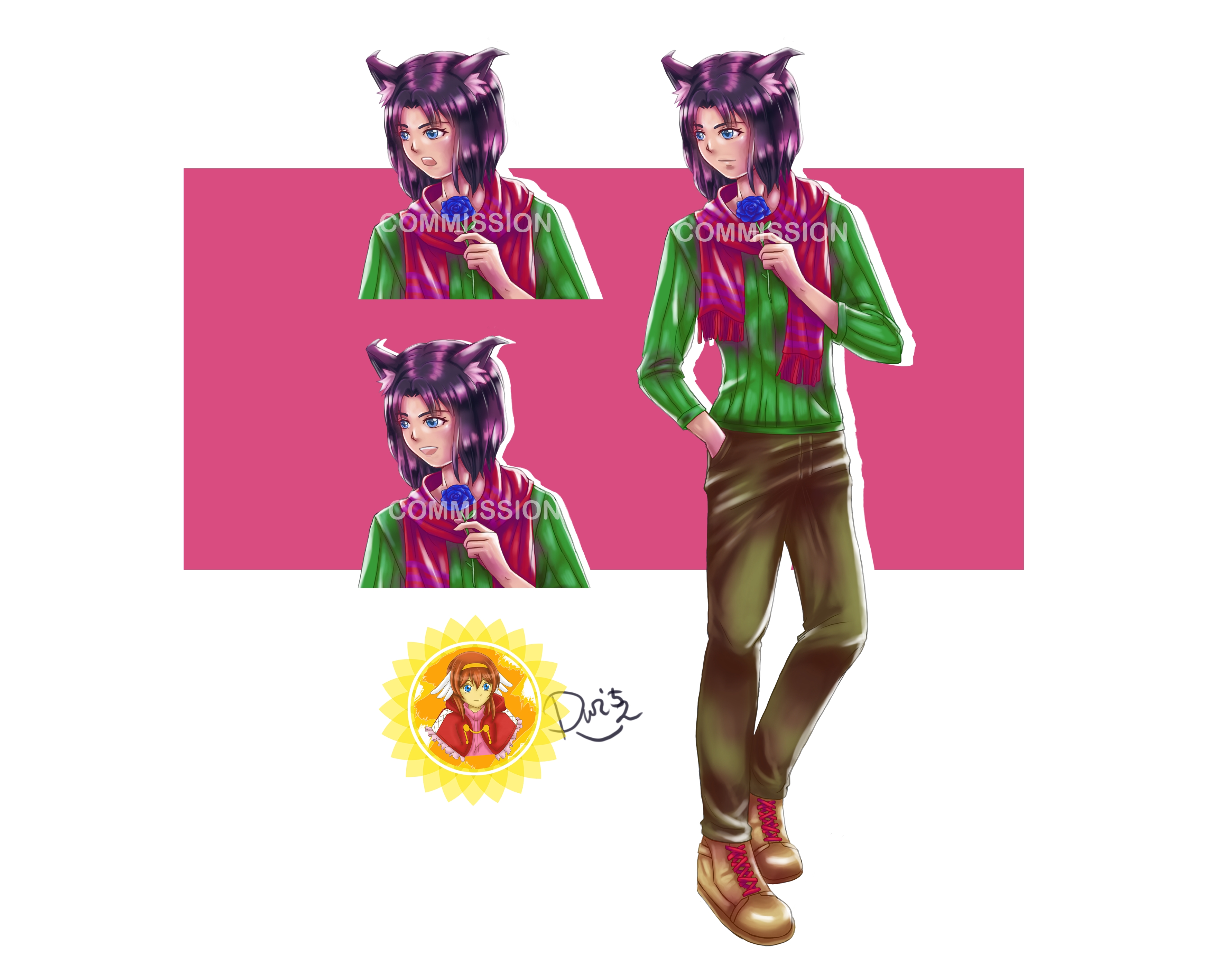 I Will Draw Full Body Anime In My Style Artists Clients