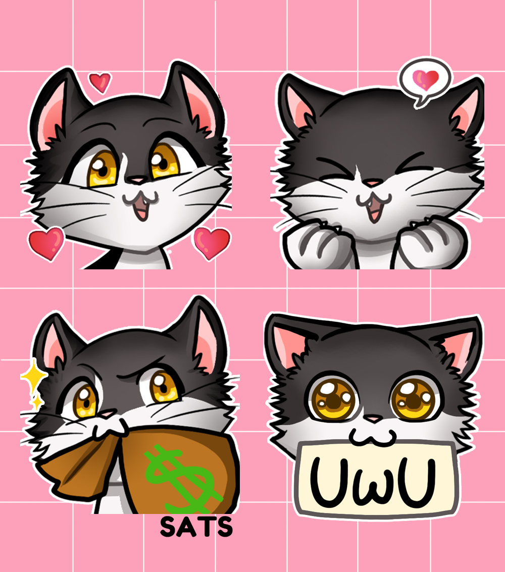 3 Twitch Emotes - Artists&Clients