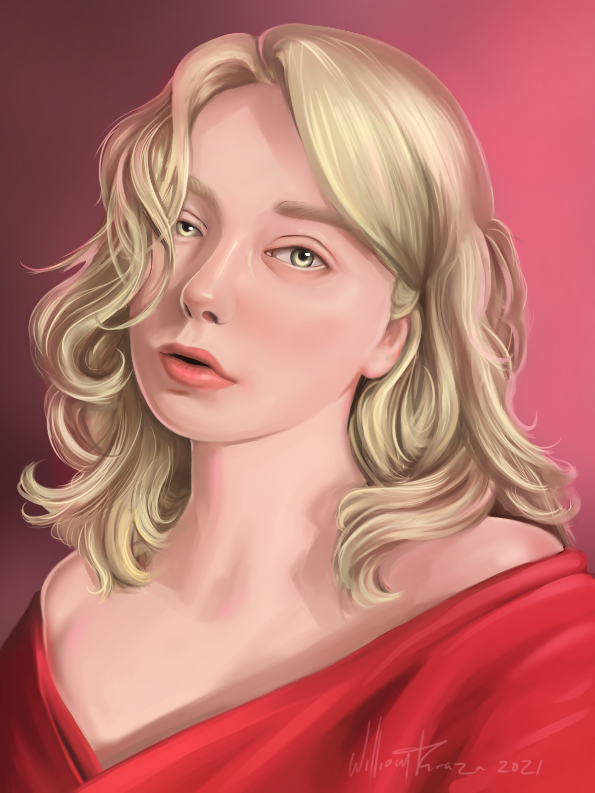 Realistic digital Portrait - Artists&Clients
