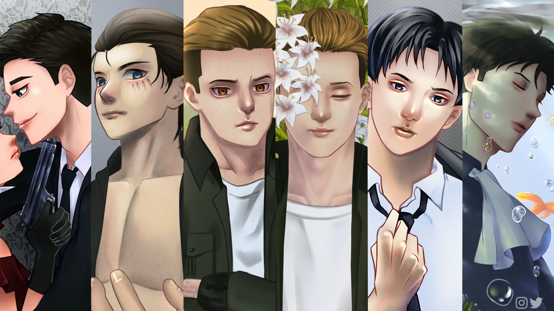 Semi Realism Anime Half Body - Artists&Clients