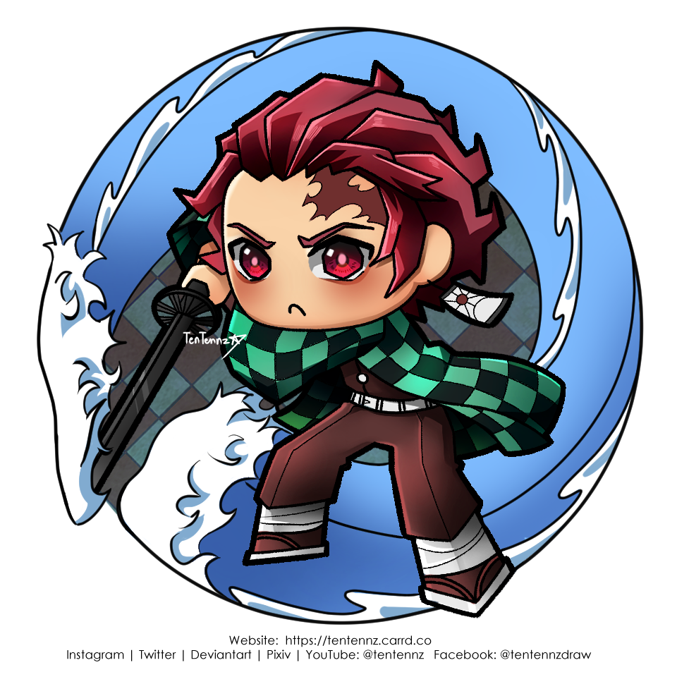 Full body Detailed Chibi - Artists&Clients