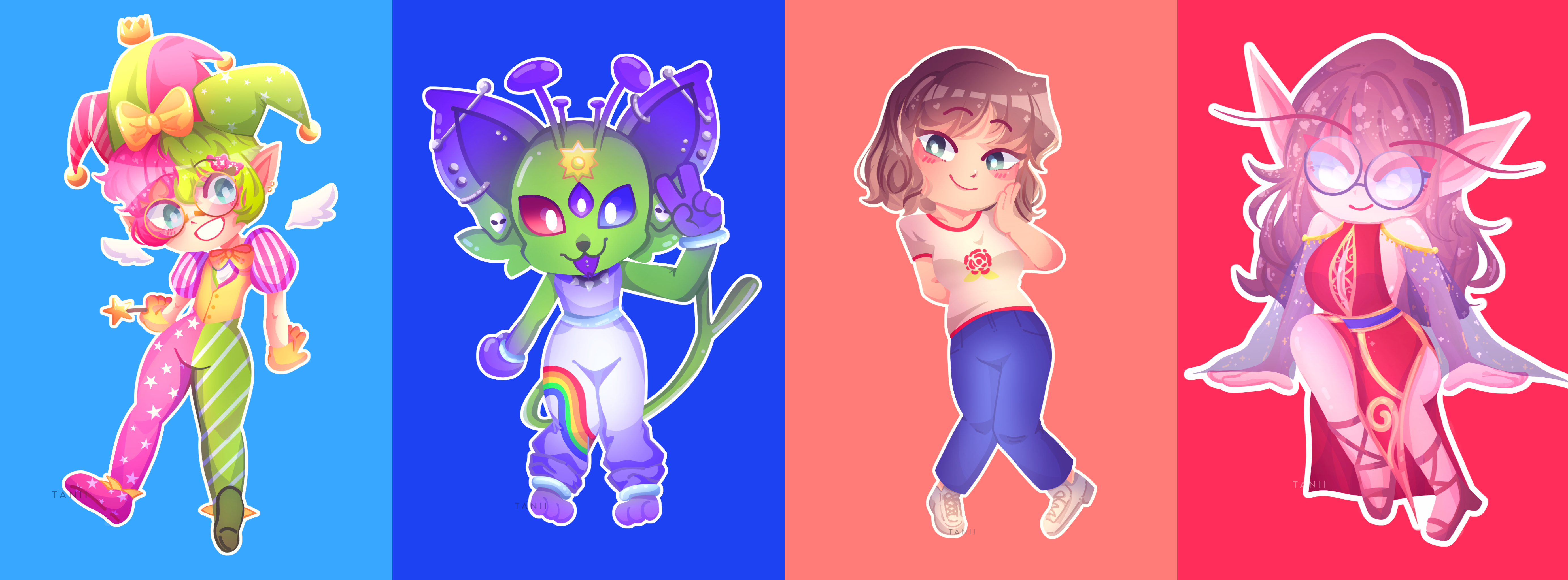 Fullbody Chibi Art - Artists&Clients