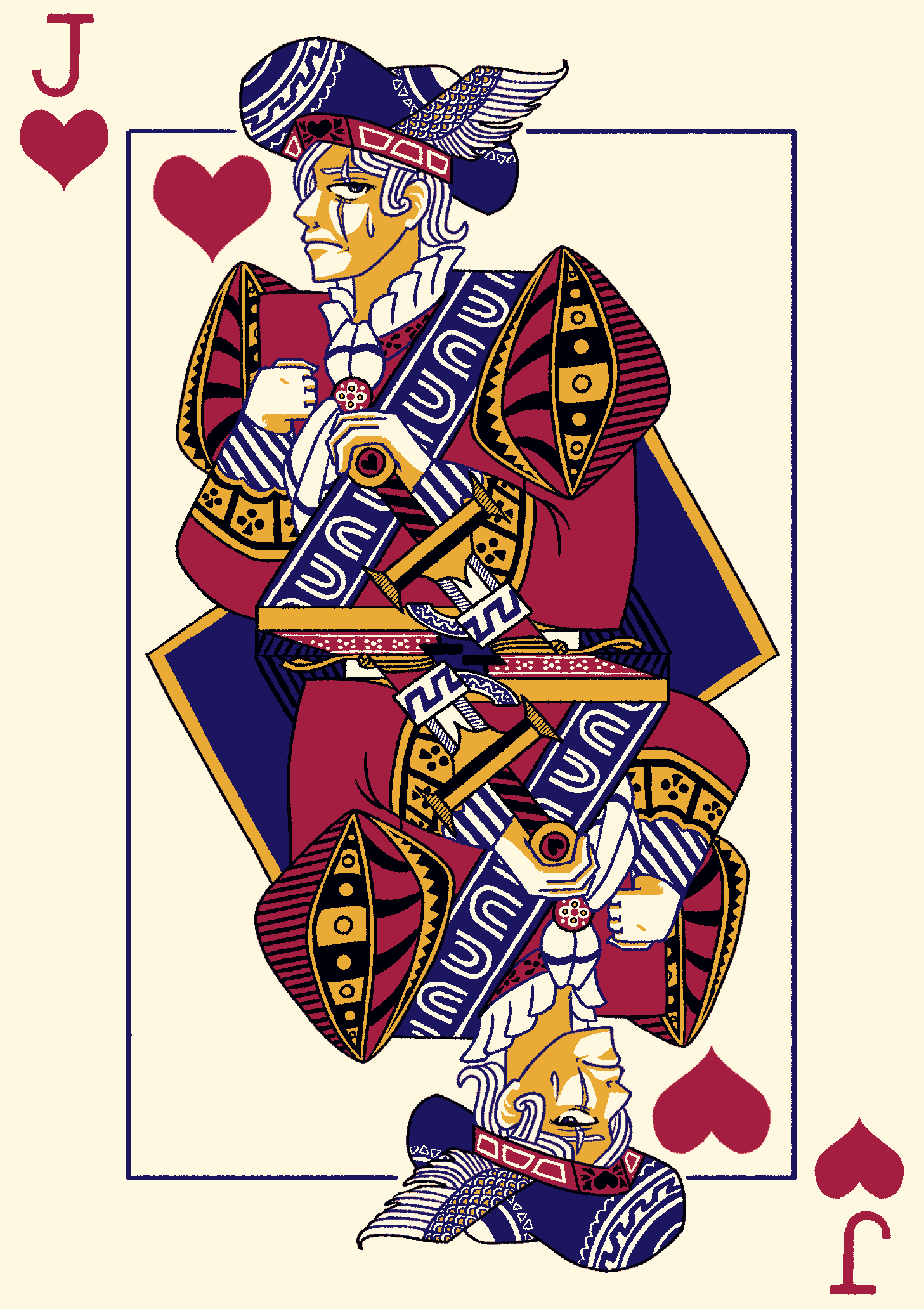 Custom Character Playing Card - Artists&Clients