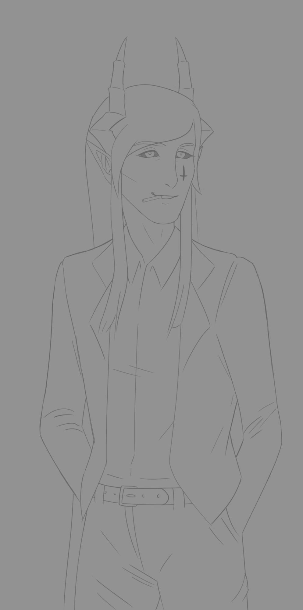 Sketch Waist-Up - Artists&Clients