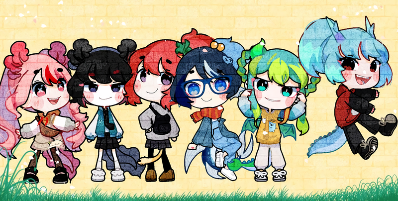 COLORED SKETCH ( MOE CHIBI ) - Artists&Clients