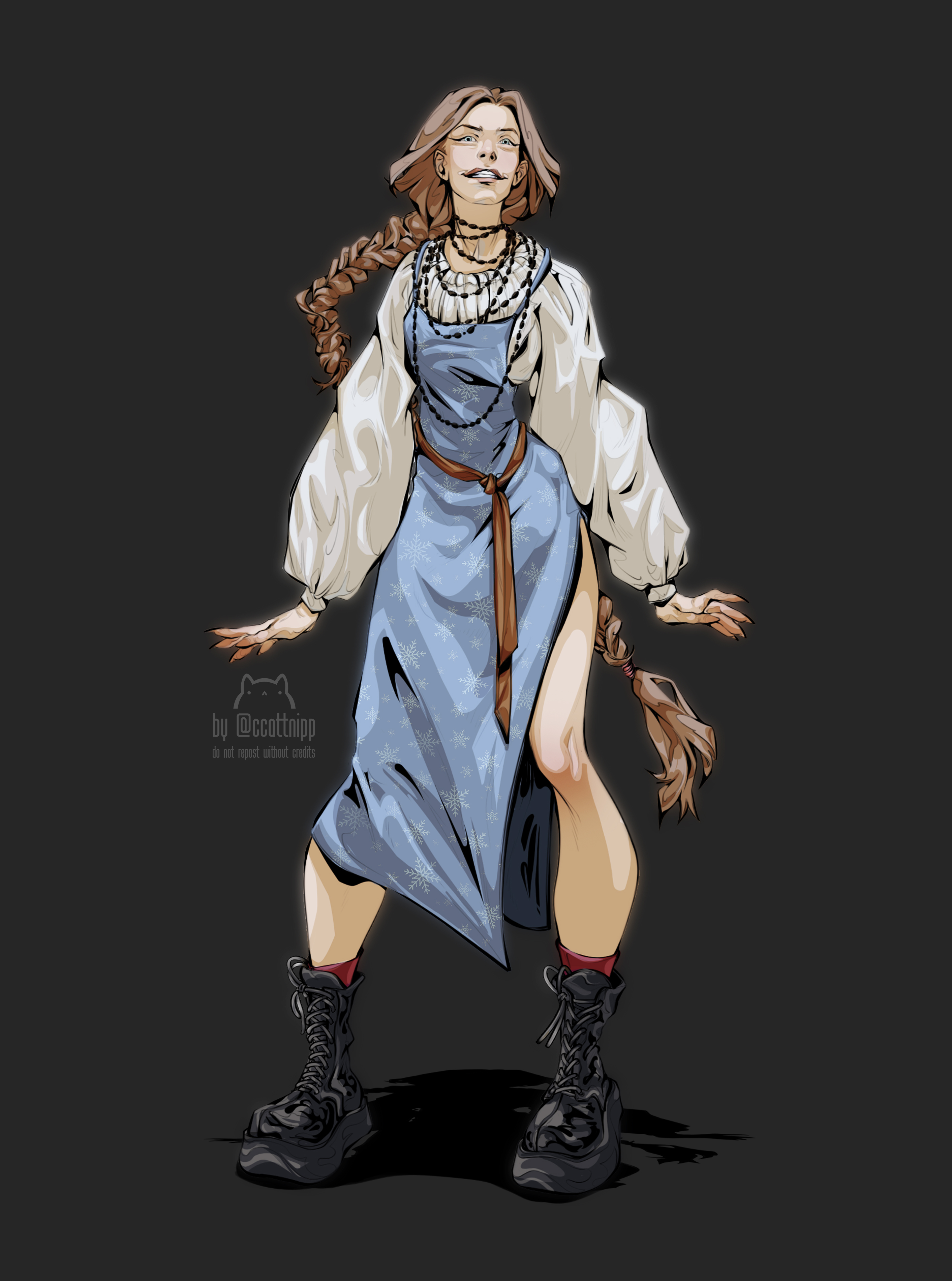 |colored| full body character concept - Artists&Clients