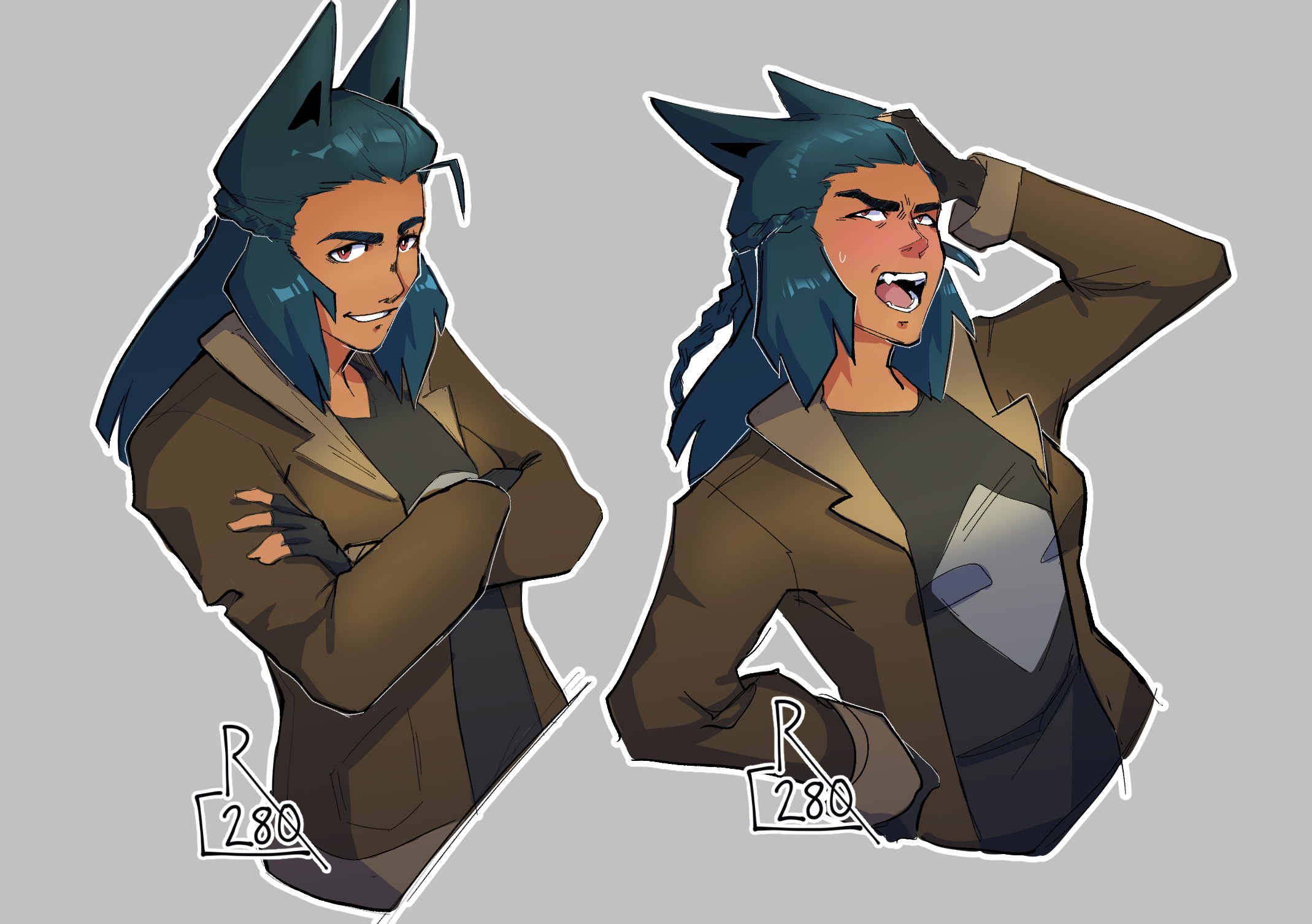 Waist-Up Sketch - Artists&Clients