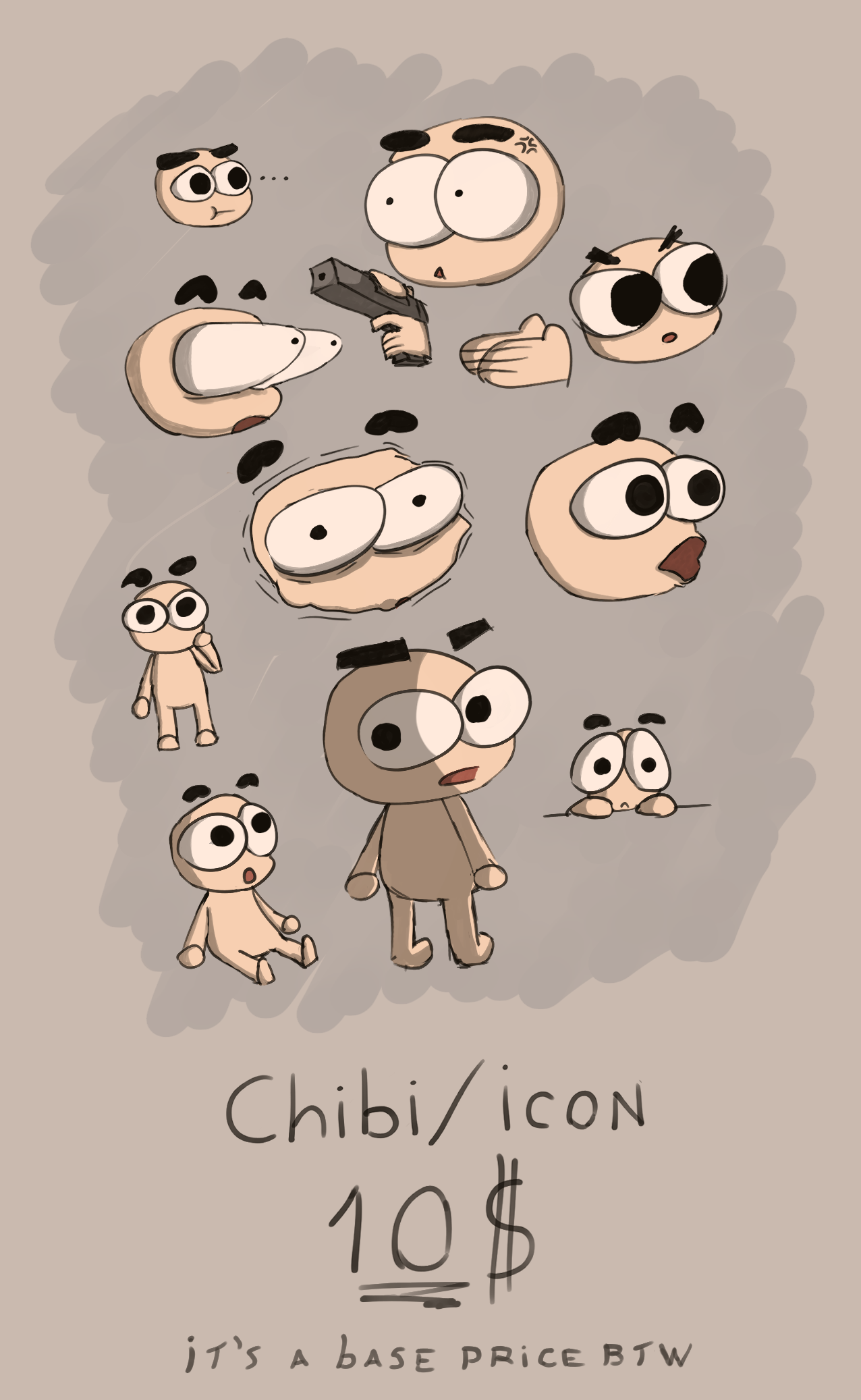chib characters or icons - Artists&Clients