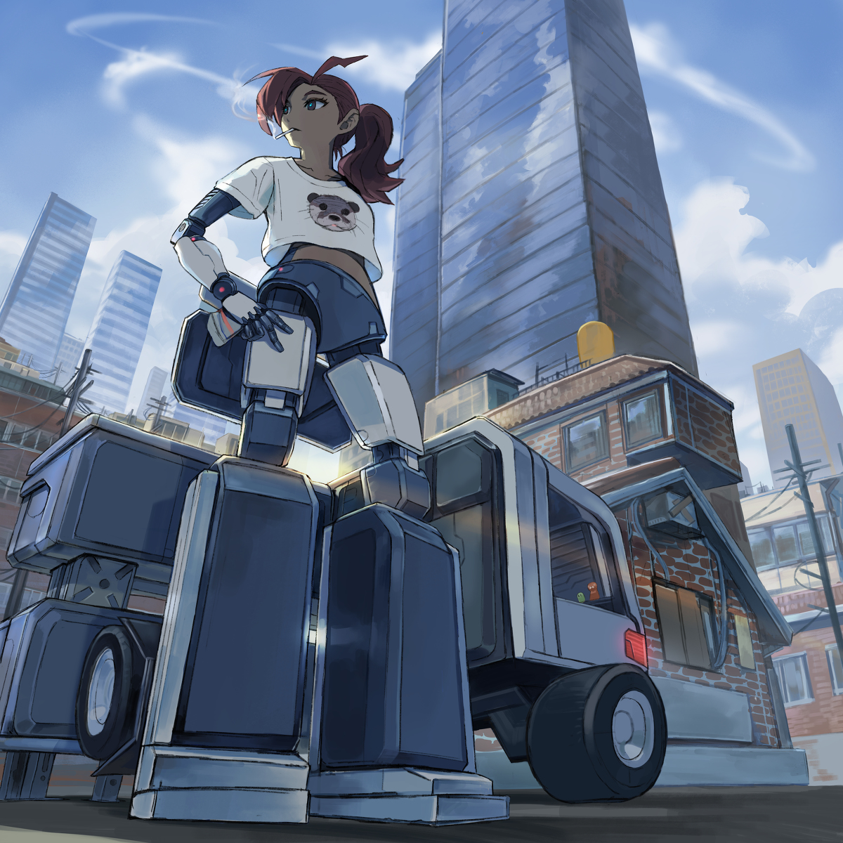 Background + 1 character + Full color - Artists&Clients