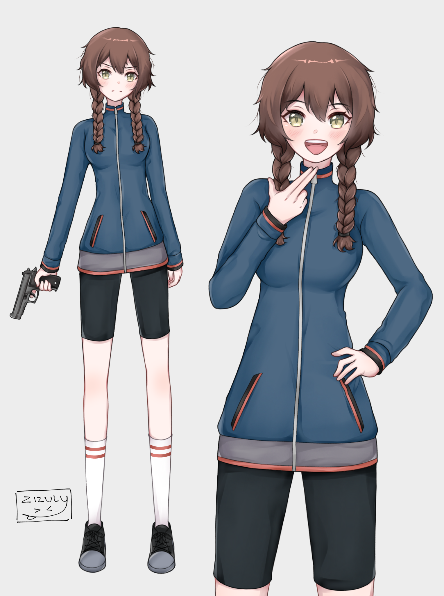 Colored Anime Style Full body - Artists&Clients