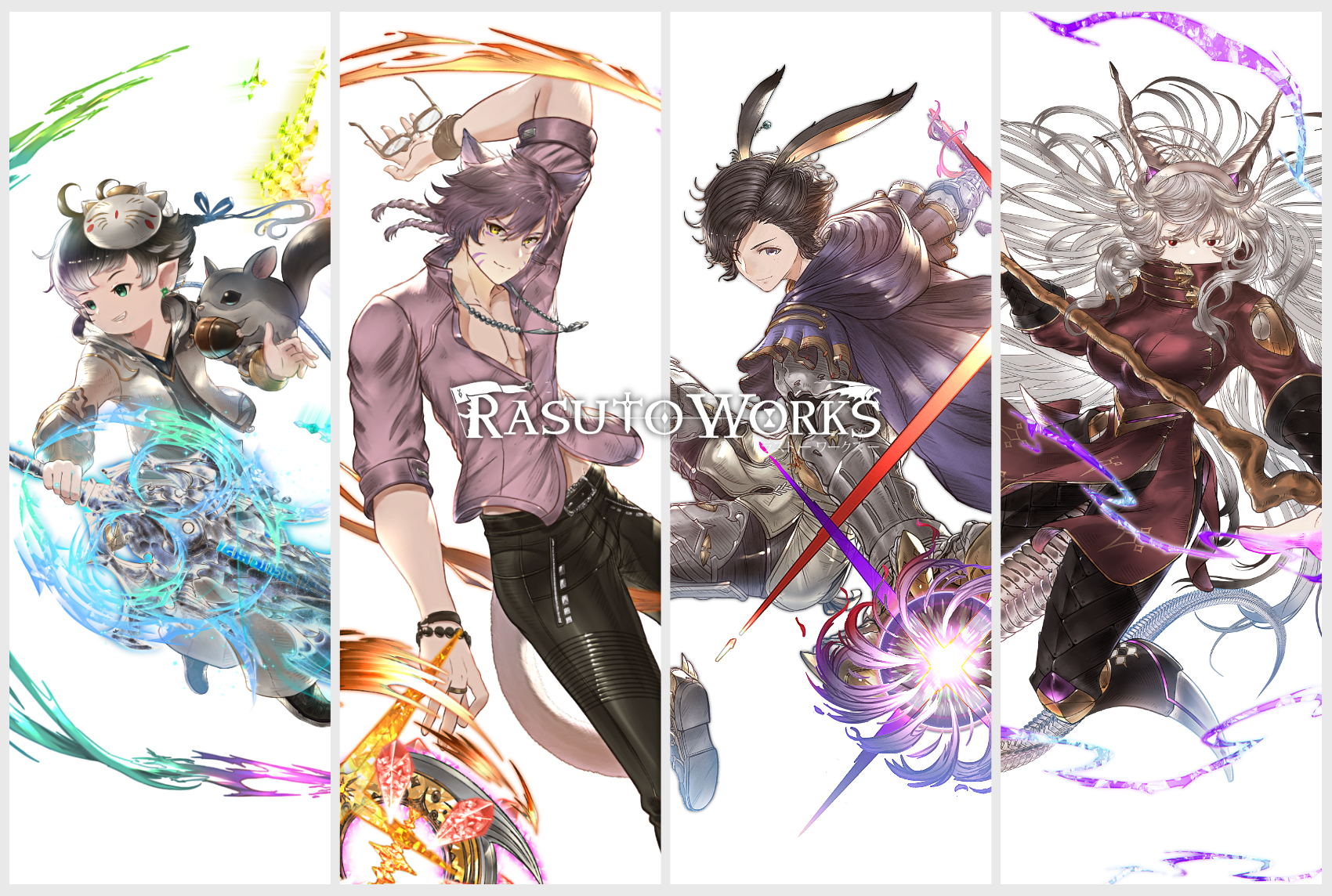 Final Fantasy XIV Splash Art - Artists&Clients