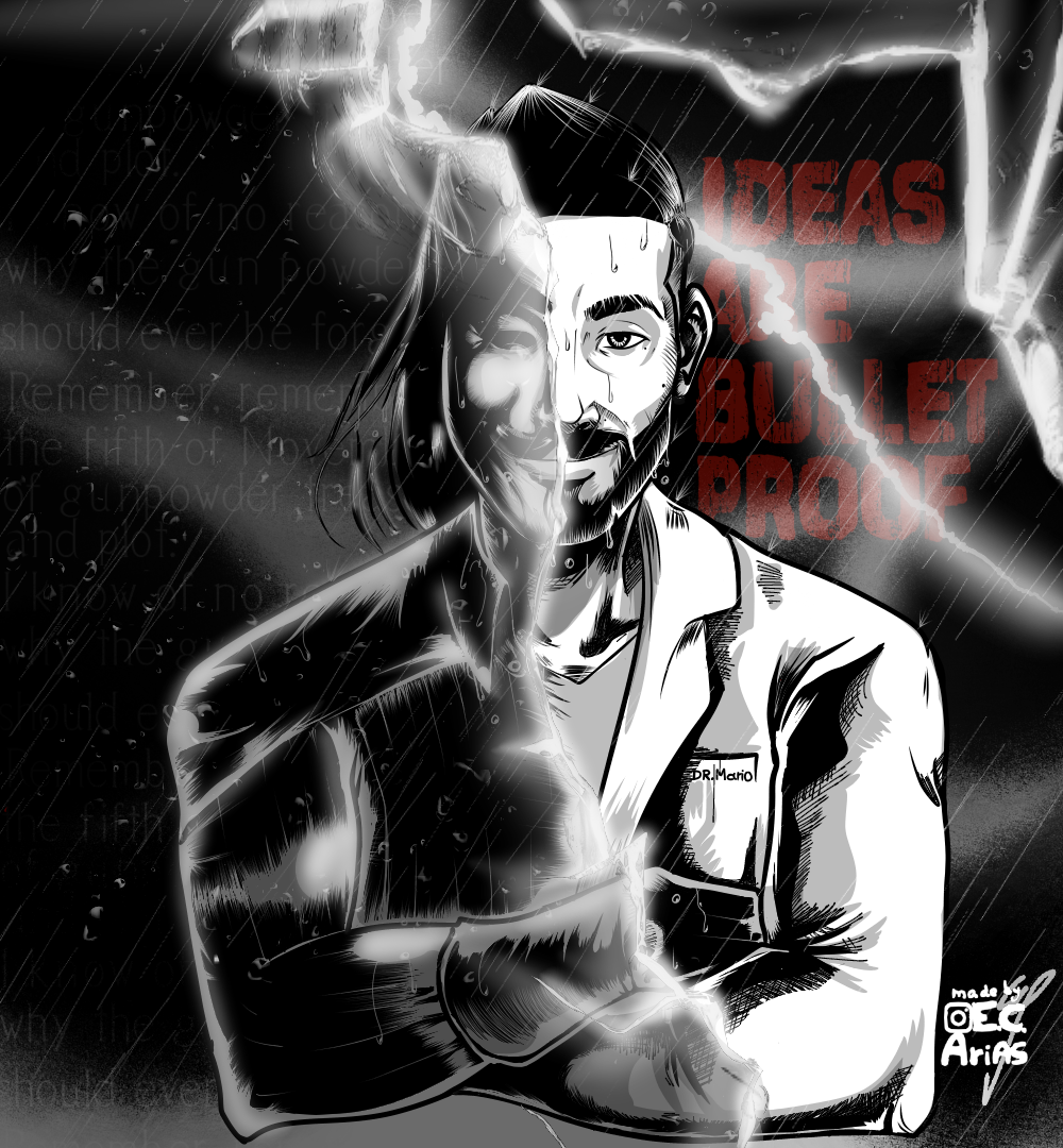 Colored /sketch portrait half body - Artists&Clients