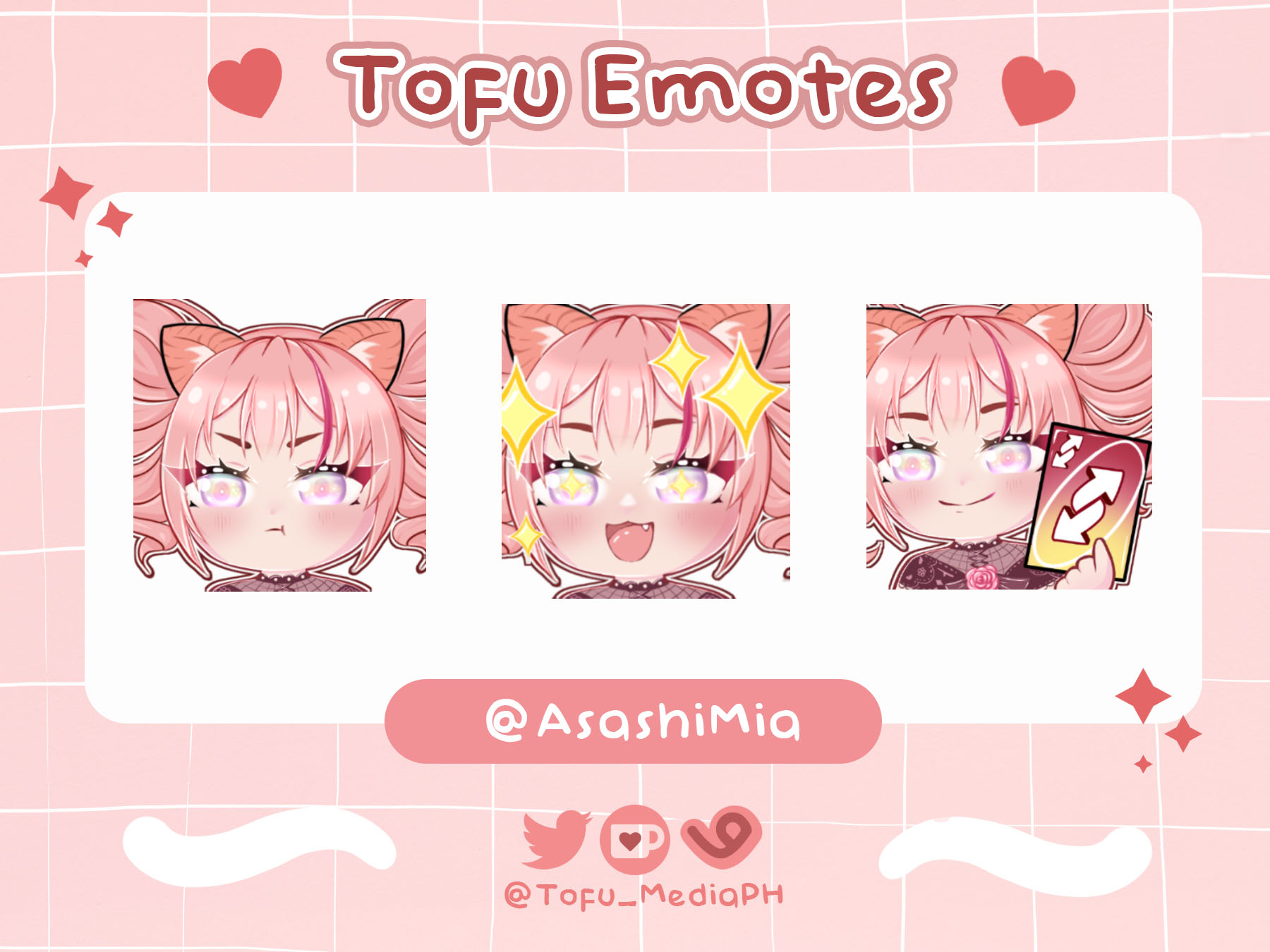 Twitch and Discord Emotes - Artists&Clients