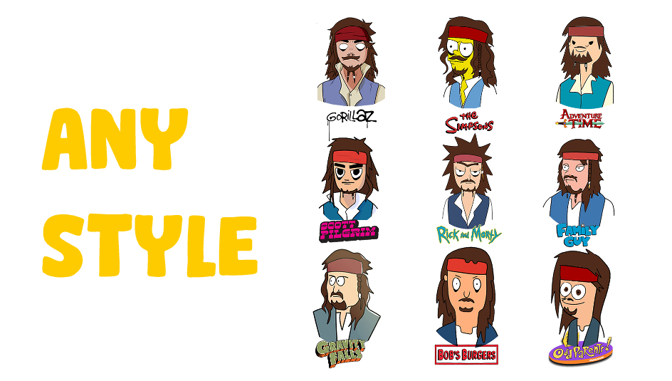 Any cartoon or anime style - Artists&Clients