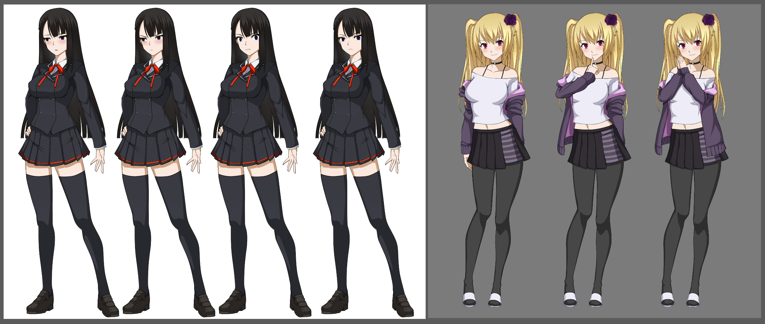 Full body Sprites - Artists&Clients