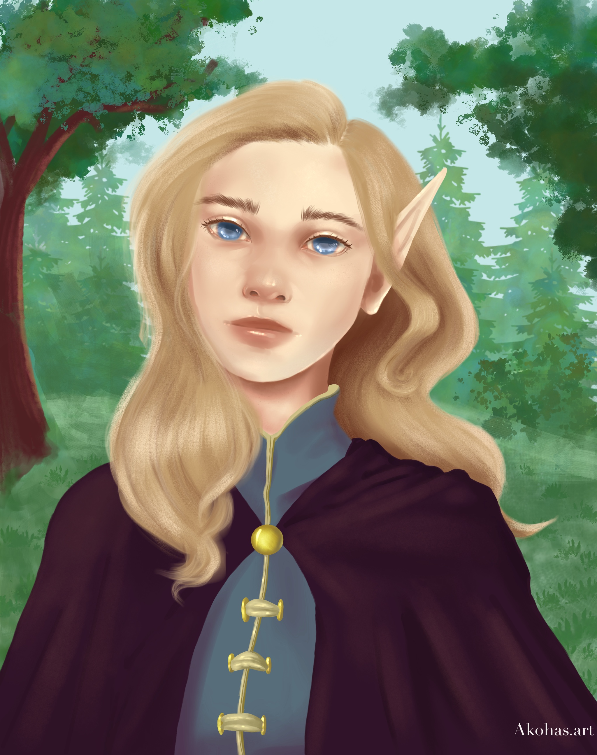 fully rendered portrait - Artists&Clients