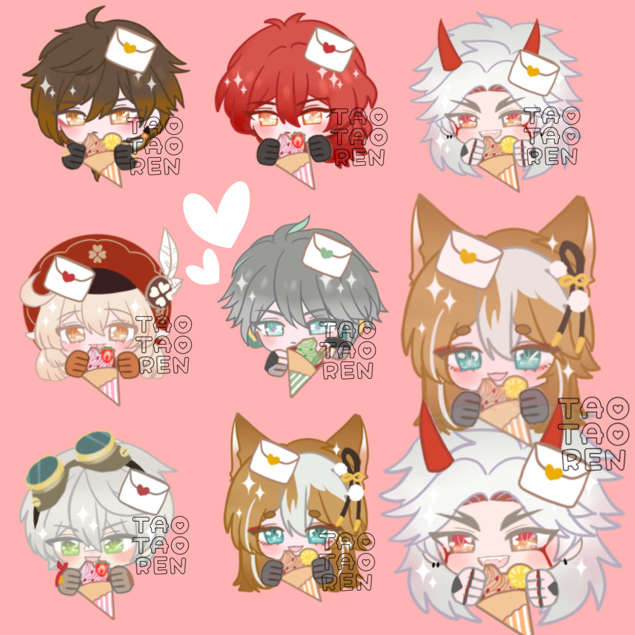 Parfait Cute Chibi Icon PNG - Artists&Clients