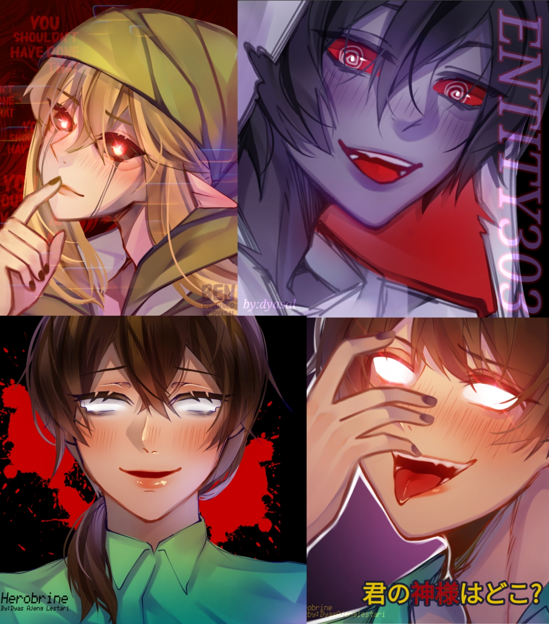 Full colored anime - Artists&Clients